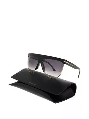 Victoria Beckham Browline Frame Sunglasses - Black