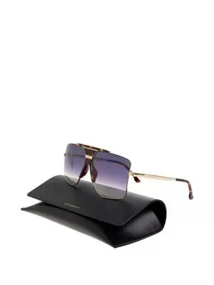 Victoria Beckham Tortoiseshell Geometric Sunglasses
