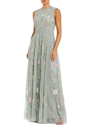 Floral Embroidered Dresses