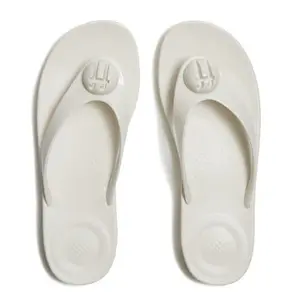 Fitflop Iqushion Glossy Flip-flops - Cream