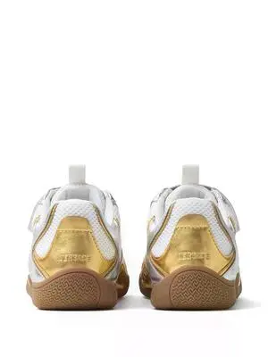 Versace Galaxia Metallic Sneakers - Silver