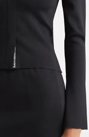 Alexander Wang Long Sleeve Polo Sweater