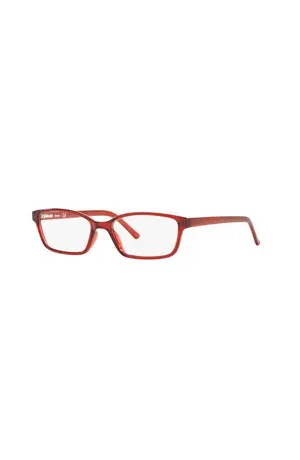 SFEROFLEX Rectangle Eyeglasses - Red