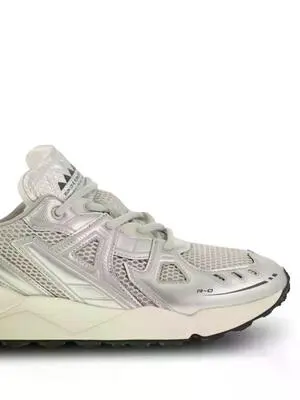 RUN OF Metallic-effect Sneakers