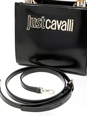 Just Cavalli Logo-detail Tote - Black
