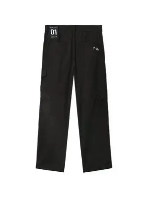 Izzue Cargo-pockets Trousers - Black