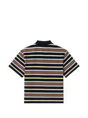 CHOCOOLATE Striped Polo Top