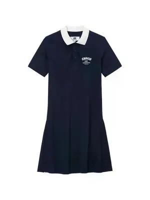 CHOCOOLATE A-line Mini Polo Dress