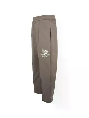 FAMILY FIRST Elasticated-waist Track Pants - Neutrals