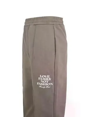 FAMILY FIRST Elasticated-waist Track Pants - Neutrals