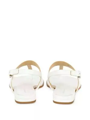Michael Kors Chain Detail Sandals - White