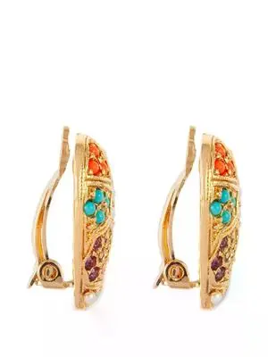 SUSAN CAPLAN 1990s D'orlan Clip-on Earrings