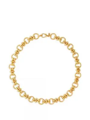 SUSAN CAPLAN 1980s Nina Ricci Chain-link Necklace - Gold