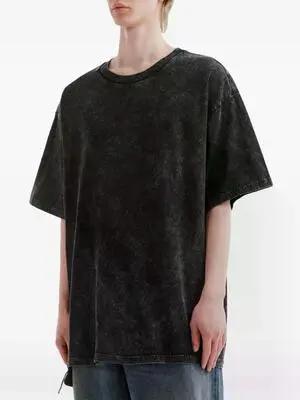 FIVE CM Star-appliqué T-shirt - Black