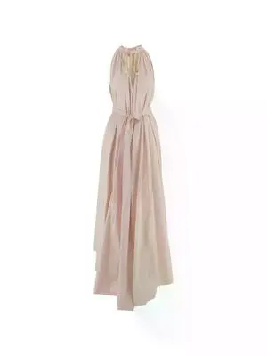 SA SU PHI Frida Belted Halterneck Maxi Dress