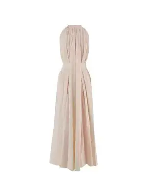SA SU PHI Frida Belted Halterneck Maxi Dress