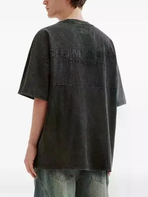MUSIUM DIV. Patchwork-pocket T-shirt - Black