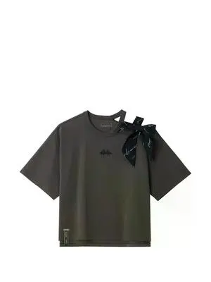 MUSIUM DIV. Cut-out T-shirt With Bow Detail