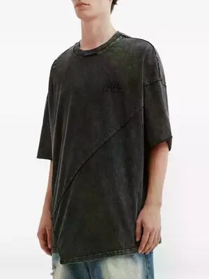 FIVE CM Logo-embroidered T-shirt - Black