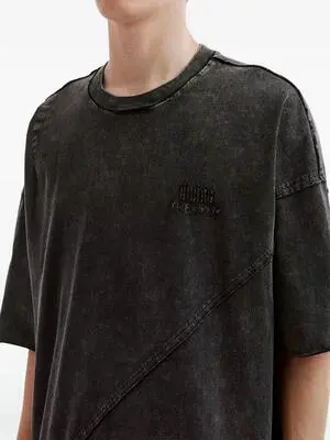 FIVE CM Logo-embroidered T-shirt - Black