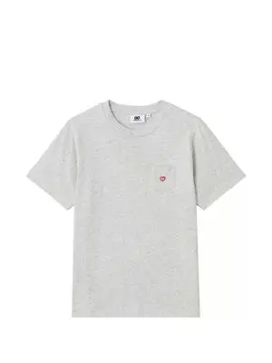 CHOCOOLATE Logo-patch T-shirt - Grey