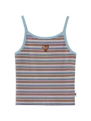 Chocoolate Striped Camis Tanks For Women