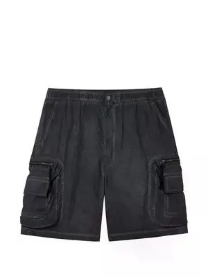 Izzue Faded-effect Cargo Shorts