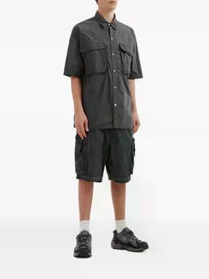 Izzue Faded-effect Cargo Shorts