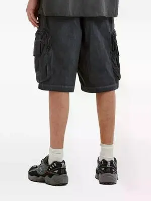 Izzue Faded-effect Cargo Shorts