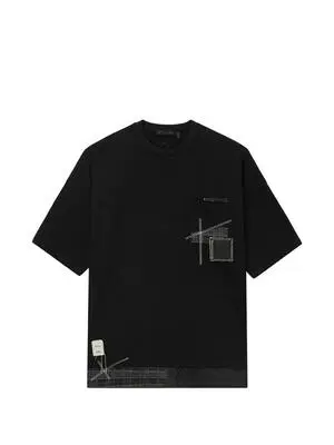 Five Cm Patchwork Shirts For Men