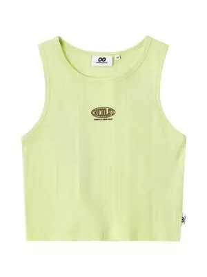 Chocoolate Ribbed Camis Tanks For Women