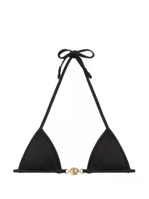 REINA OLGA Splash Bikini Top - Black