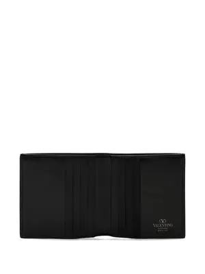 Valentino Garavani Crocodile-embossed Leather Wallet