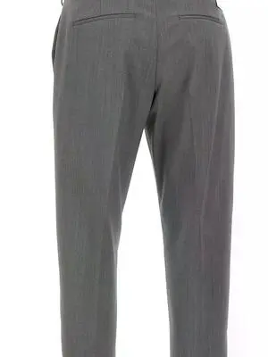 PT TORINO Pleated Trousers - Grey