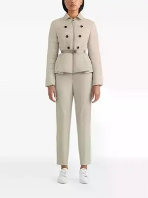 Mackage Serafina Belted Quilted Jacket - Neutrals