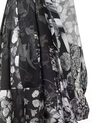 MAISON MARGIELA Floral-print Draped Skirt