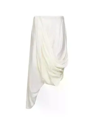 MAISON MARGIELA Asymmetric Midi Skirt