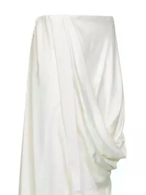 MAISON MARGIELA Asymmetric Midi Skirt
