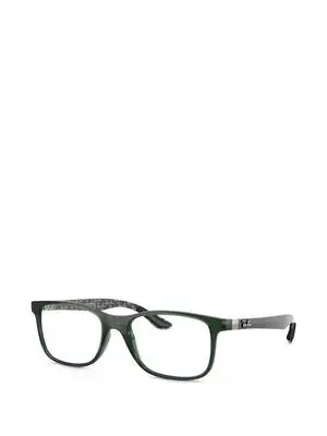 Ray-ban Square-frame Eyeglasses - Green