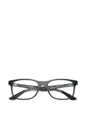 Ray-ban Square-frame Eyeglasses - Green