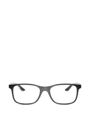 Ray-ban Rectangle-frame Eyeglasses - Black