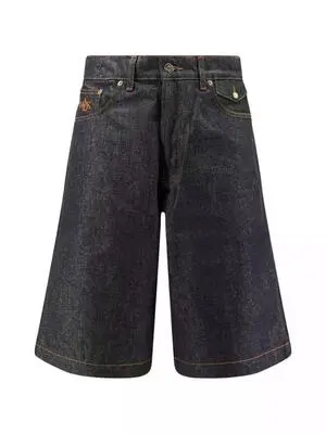 WALK IN PARIS Logo-embroidered Belt-loop Shorts - Blue