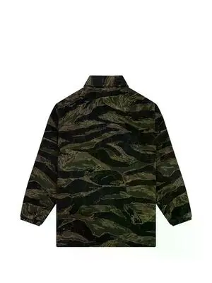SOUTH2 WEST8 Skull Quilting Camo-print Jacket