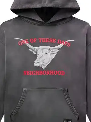 NEIGHBORHOOD X One Of These Days Graphic Hoodie - Grey