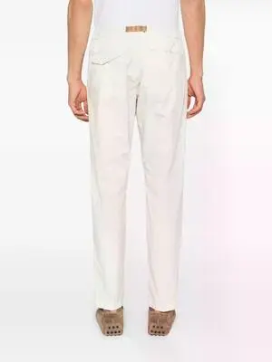 WHITE SAND Elasticated Trousers - Neutrals