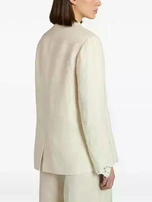 Montedoro Linen Blazer - Neutrals