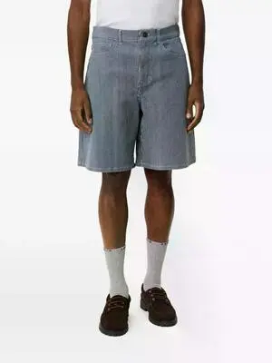LES DEUX Ryder Striped Shorts - Blue
