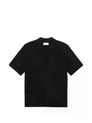 LES DEUX Hector Short-sleeve Shirt - Black
