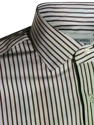 MAZZARELLI Striped Button Shirt