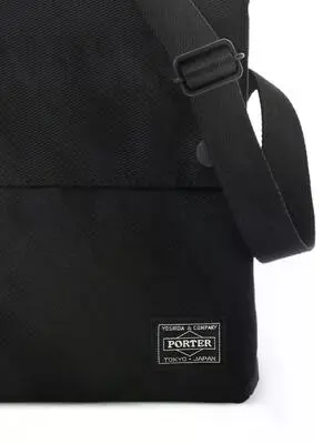 PORTER-YOSHIDA & CO Flap Shoulder Bag - Black